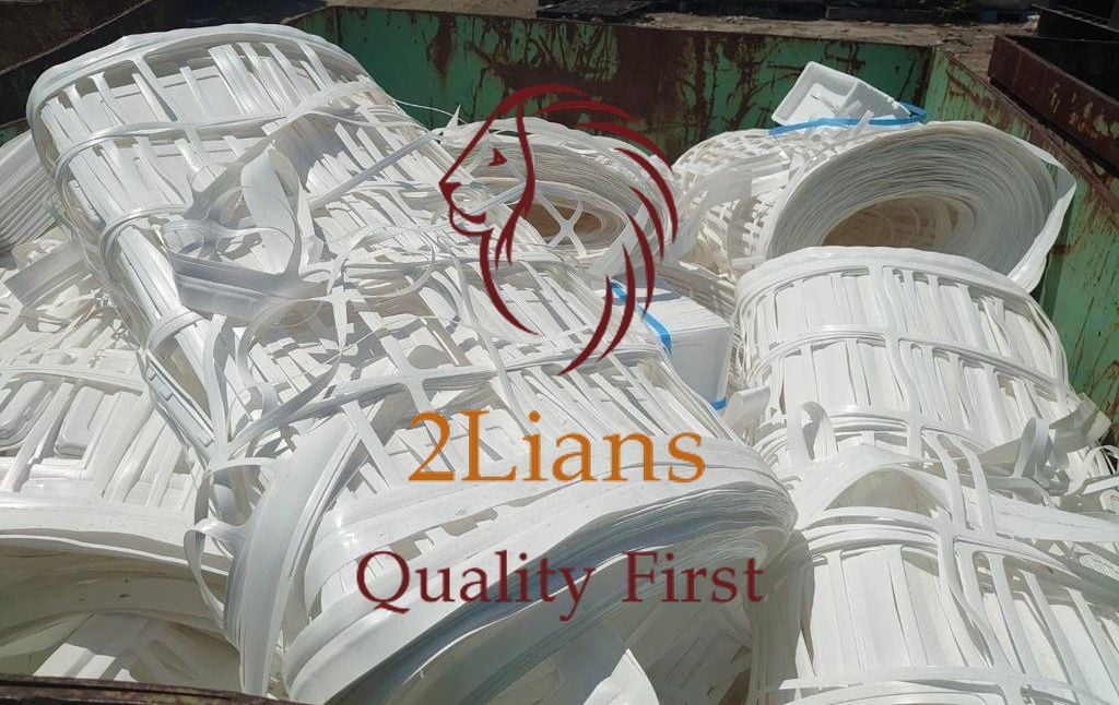 PP Trays pressed into bales White – Quality First