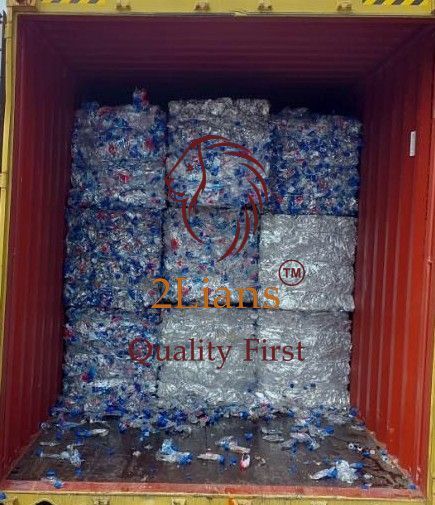 PET bottles on bales clear & with labels – Quality First