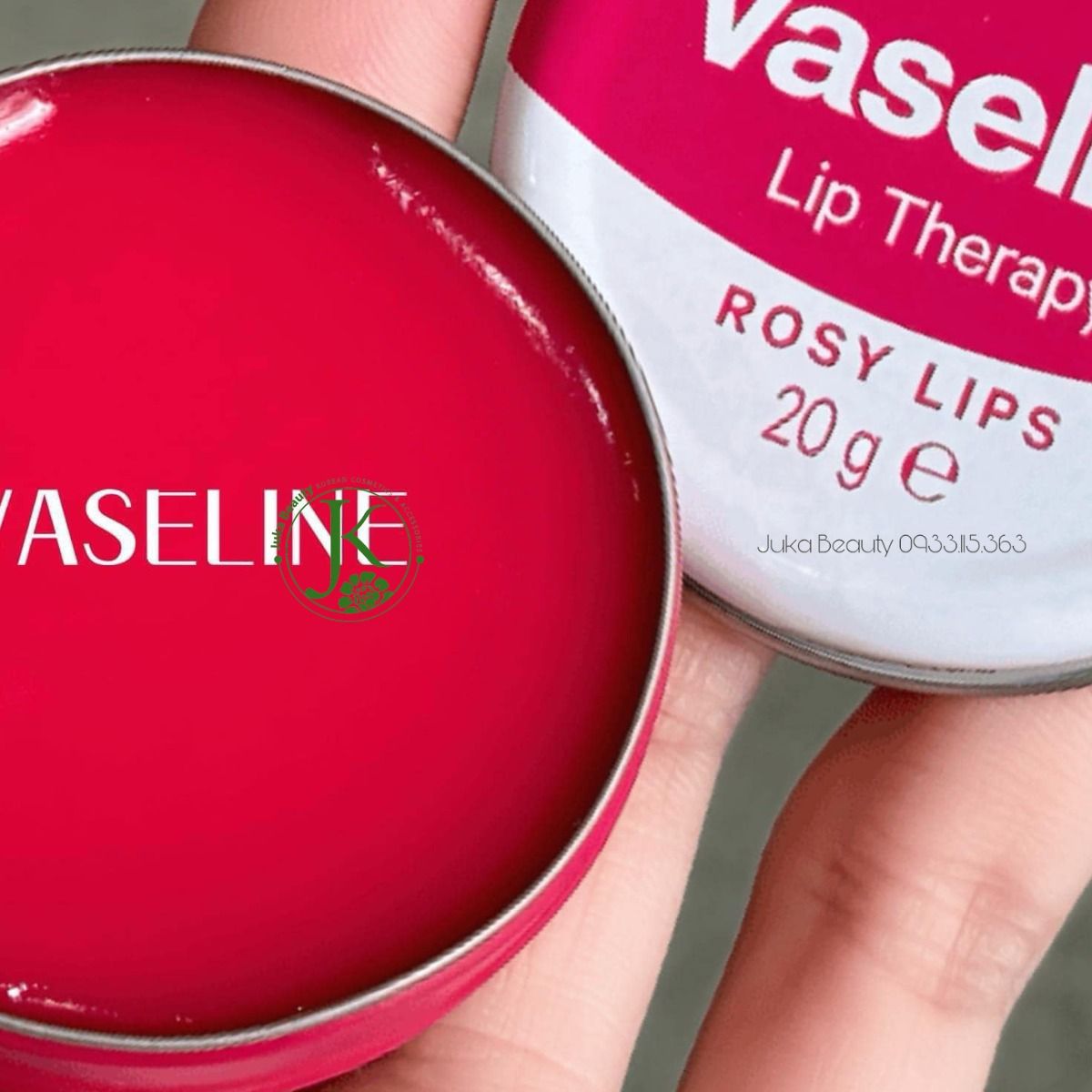 Sáp dưỡng môi Vaseline Lip Therapy Rosy Lip 20g – Juka Beauty