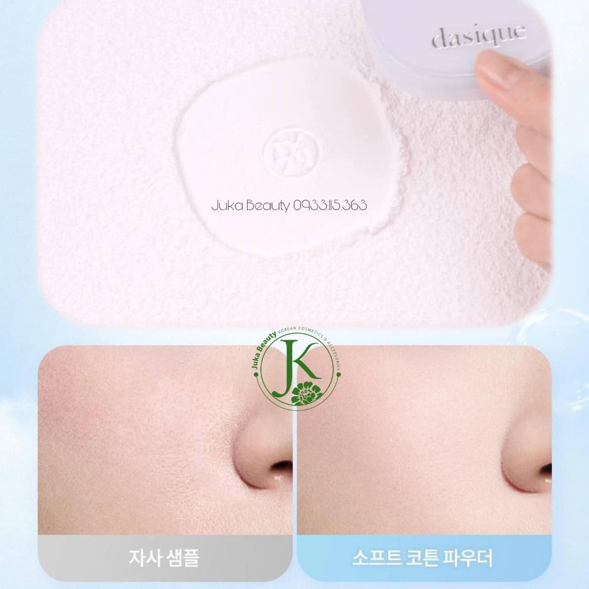 Phấn Phủ Kiềm Dầu Dasique Soft Cotton Powder 4G – Juka Beauty