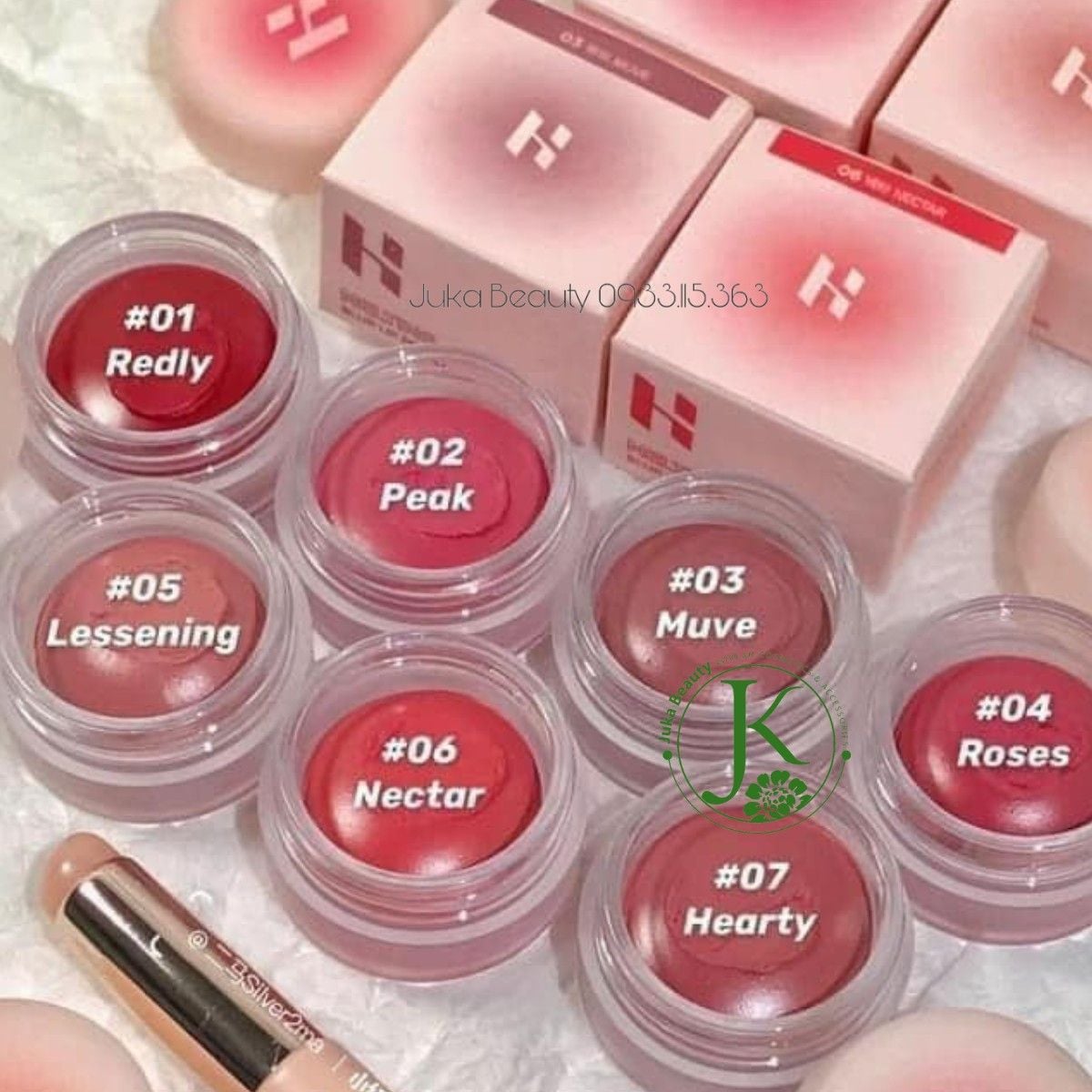 (NEW) Son Bùn Kiêm Má Hồng Holika Holika Melting Blur Lip Pot 5g – Juka Beauty