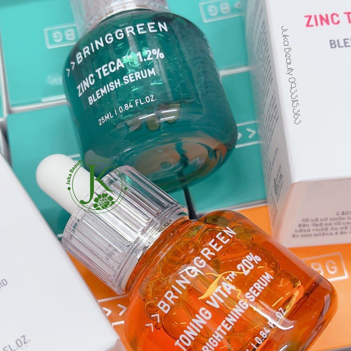 Tinh Chất Dưỡng Sáng Và Chống Oxy Hóa Bring Green Toning Vita 20% Brig ...