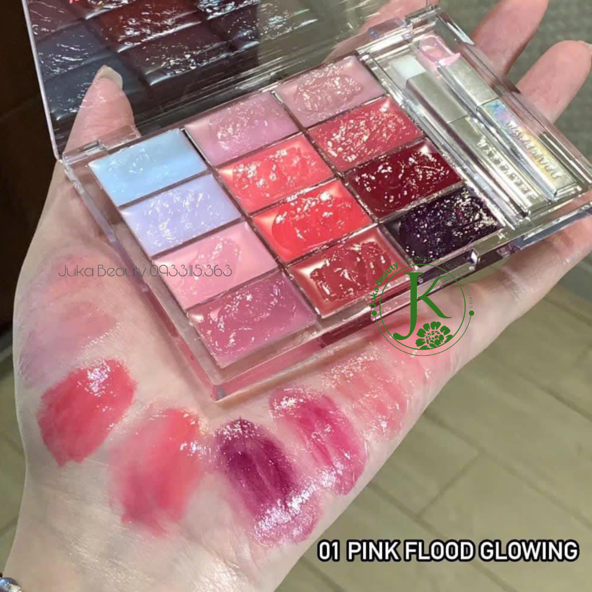 Bảng Son 12 Ô Wakemake Soft Coloring Lip Palette 12g – Juka Beauty