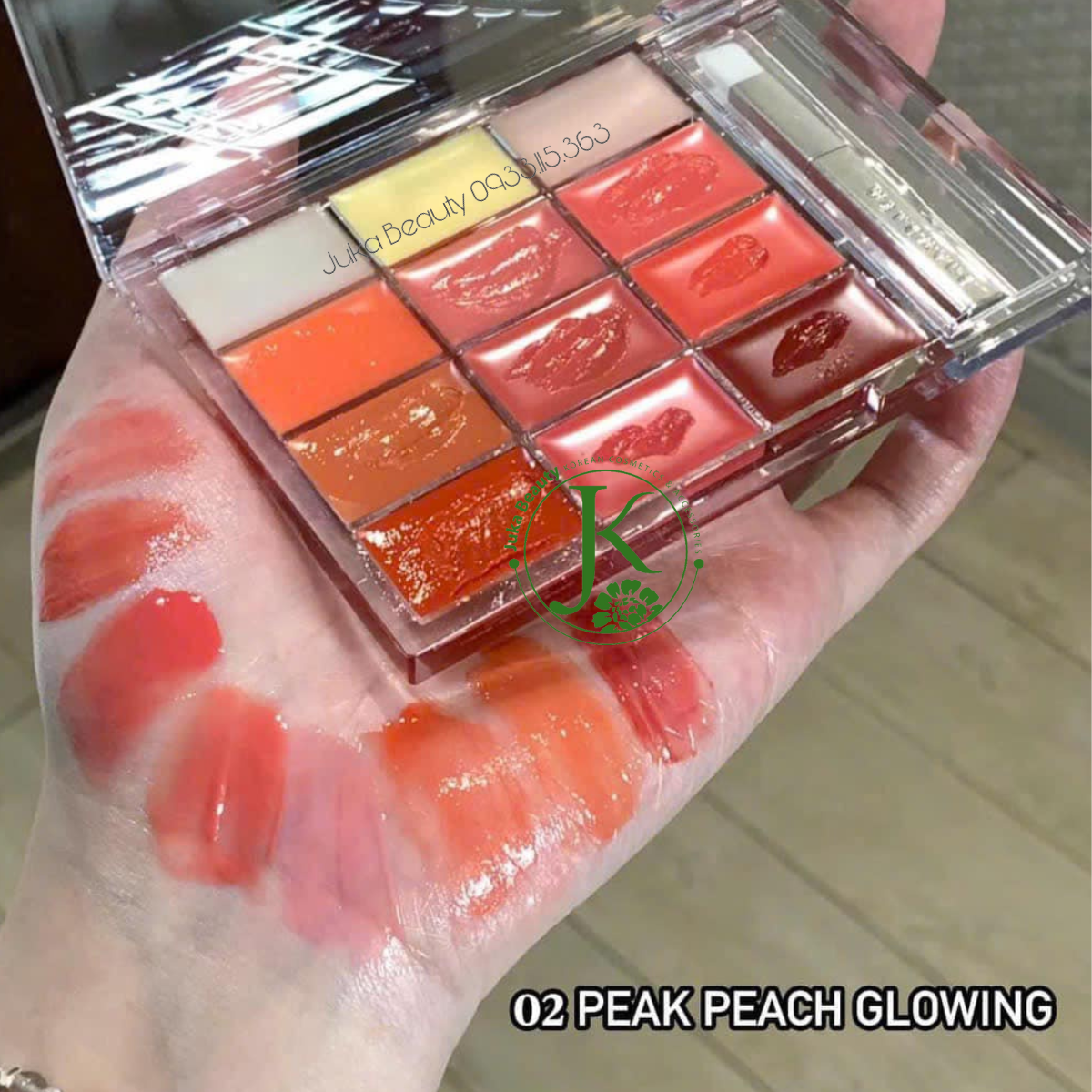 Bảng Son 12 Ô Wakemake Soft Coloring Lip Palette 12g – Juka Beauty