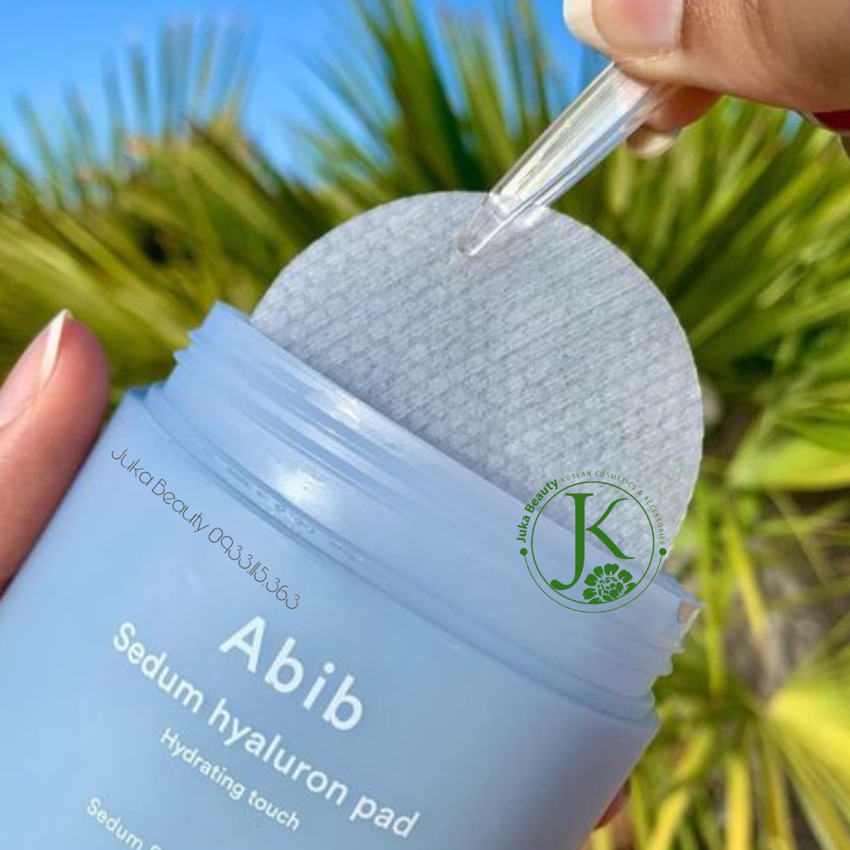 Miếng Bông Tẩy Da Chết, Dưỡng Ẩm Abib Sedum Hyaluron Pad 165ml (75 Miế – Juka Beauty