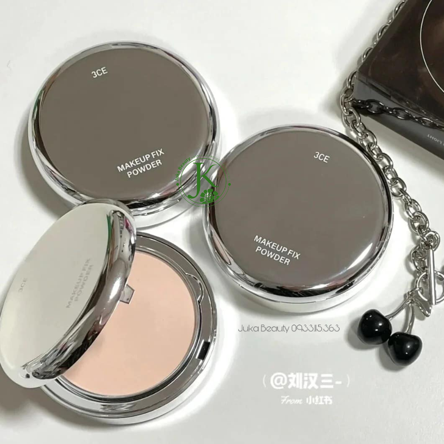 Phấn Phủ Nén Kiềm Dầu 3CE Makeup Fix Powder 9g – Juka Beauty