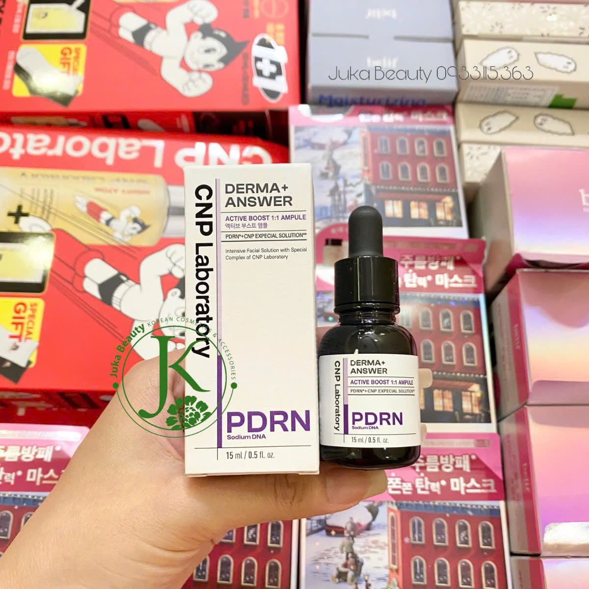 Tinh Chất PDRN Căng Bóng Sáng, Hỗ Trợ Tái Sinh CNP Derma Answer Active ...