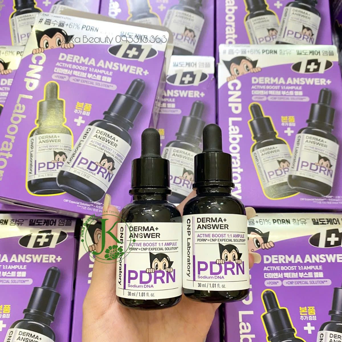 Tinh Chất PDRN Căng Bóng Sáng, Hỗ Trợ Tái Sinh CNP Derma Answer Active ...