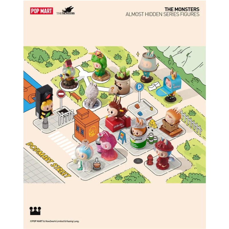 Mô hình Blind box Labubu The Monsters Almost Hidden Figure POP MART ...
