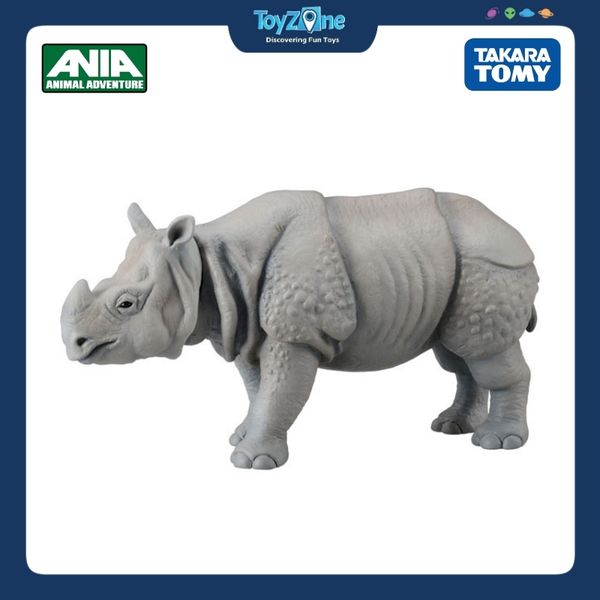 Đồ chơi Động Vật Tê Giác Ấn Độ ANIA AS-18 ( Indian Rhino ) TAKARA TOMY ...