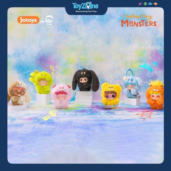 Mô hình Blind box Móc Khóa Gấu Bông QKid Emotional Hairy Monsters JOTO ...