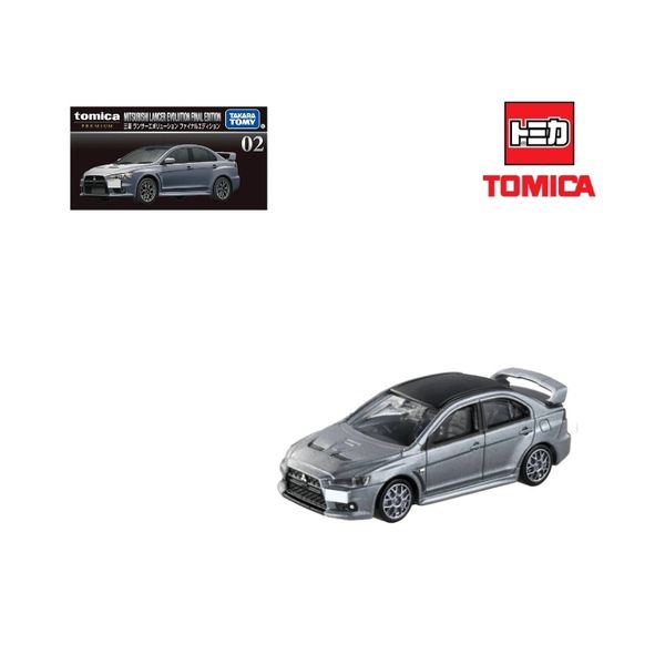 Mô hình xe Mitsubishi Lancer Evolution Final No.02 Tomica Premium – Toyzone