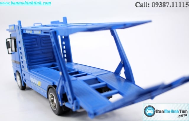 Mô hình xe Mercedes - Benz Actor Tractor Blue 1:32 Welly – Toyzone