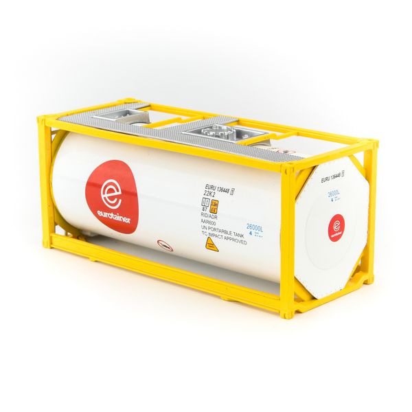 Mô hình container ISO Tank White 1:50 Dealer – Toyzone