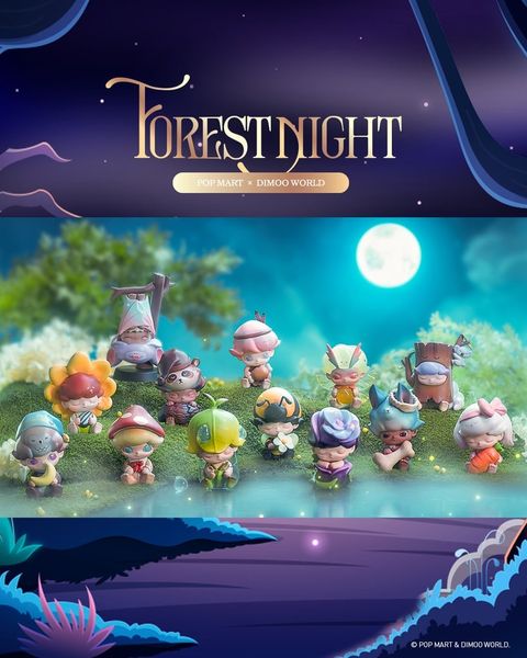 Mô hình đồ chơi Blind box Dimoo Forest Night Series - POP MART – Toyzone