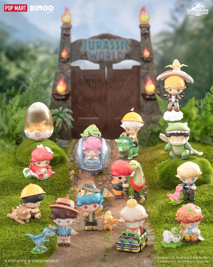 Mô hình đồ chơi Blind box Dimoo Jurassic World Series - POP MART – Toyzone