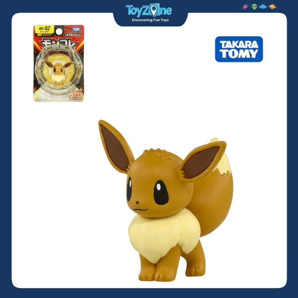 Mô hình Pokemon Eevee ( Eevui ) TAKARA TOMY MS-02 – Toyzone