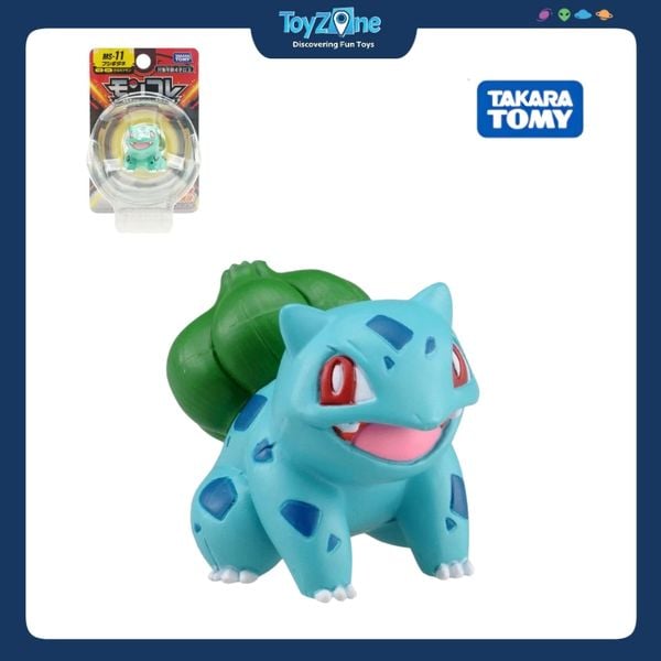 Mô hình Pokemon Fushigidane ( Bulbasaur ) Takara Tomy MS-11 – Toyzone
