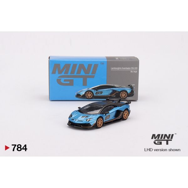 Mô hình xe Lamborghini Aventador SVJ 63 1:64 MiniGT – Toyzone