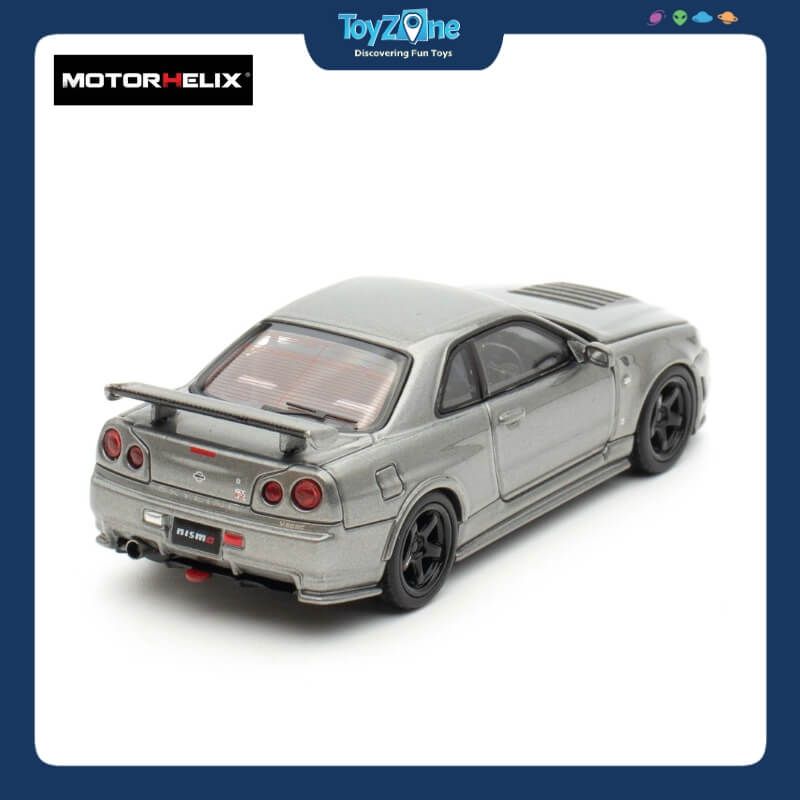 Mô hình xe Nissan GT-R ( NISMO ) R34 CRS 1:64 MOTORHELIX – Toyzone