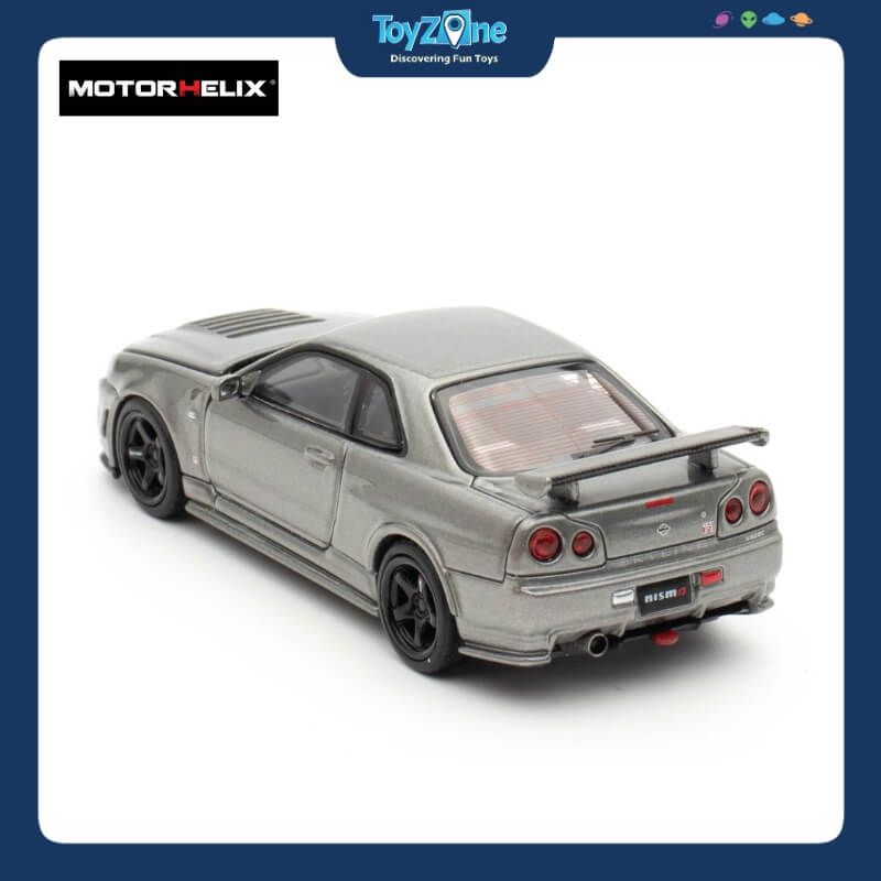 Mô hình xe Nissan GT-R ( NISMO ) R34 CRS 1:64 MOTORHELIX – Toyzone