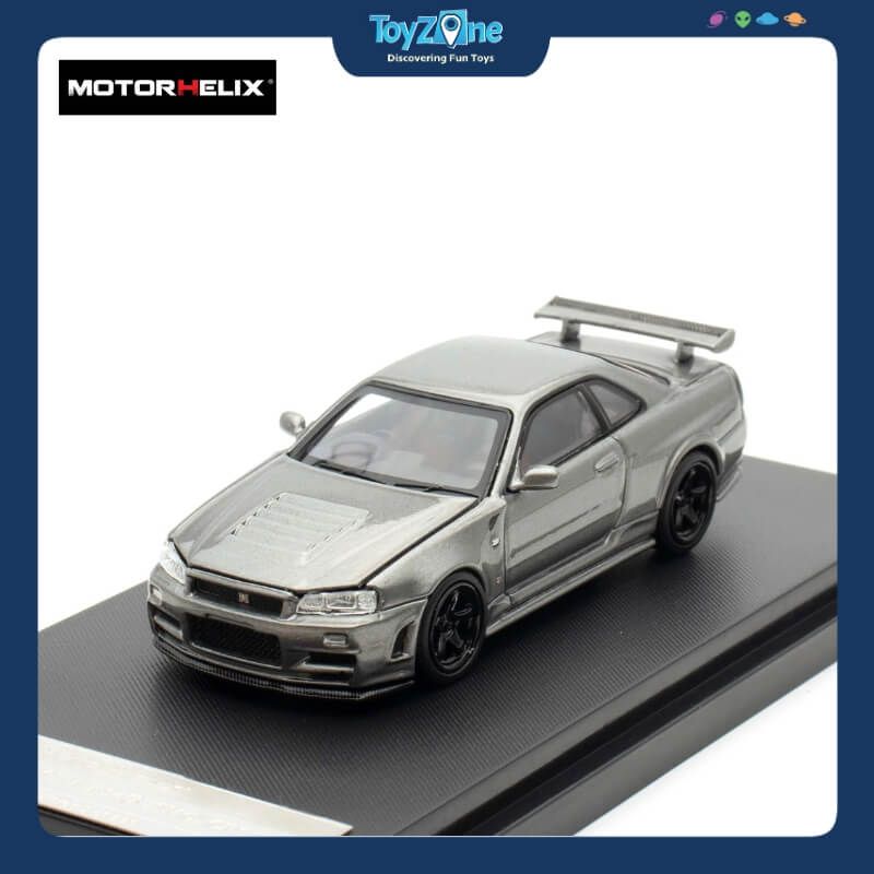 Mô hình xe Nissan GT-R ( NISMO ) R34 CRS 1:64 MOTORHELIX – Toyzone