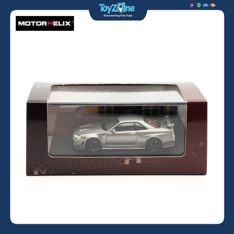 Mô hình xe Nissan GT-R ( NISMO ) R34 CRS 1:64 MOTORHELIX – Toyzone