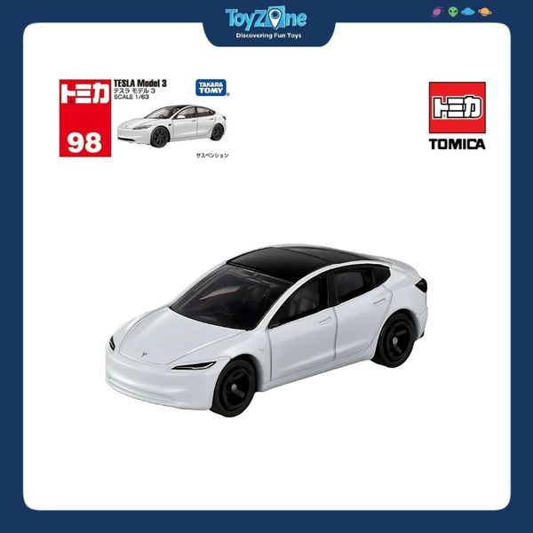 Mô hình xe Tesla Model 3 No.98 1:63 TOMICA – Toyzone