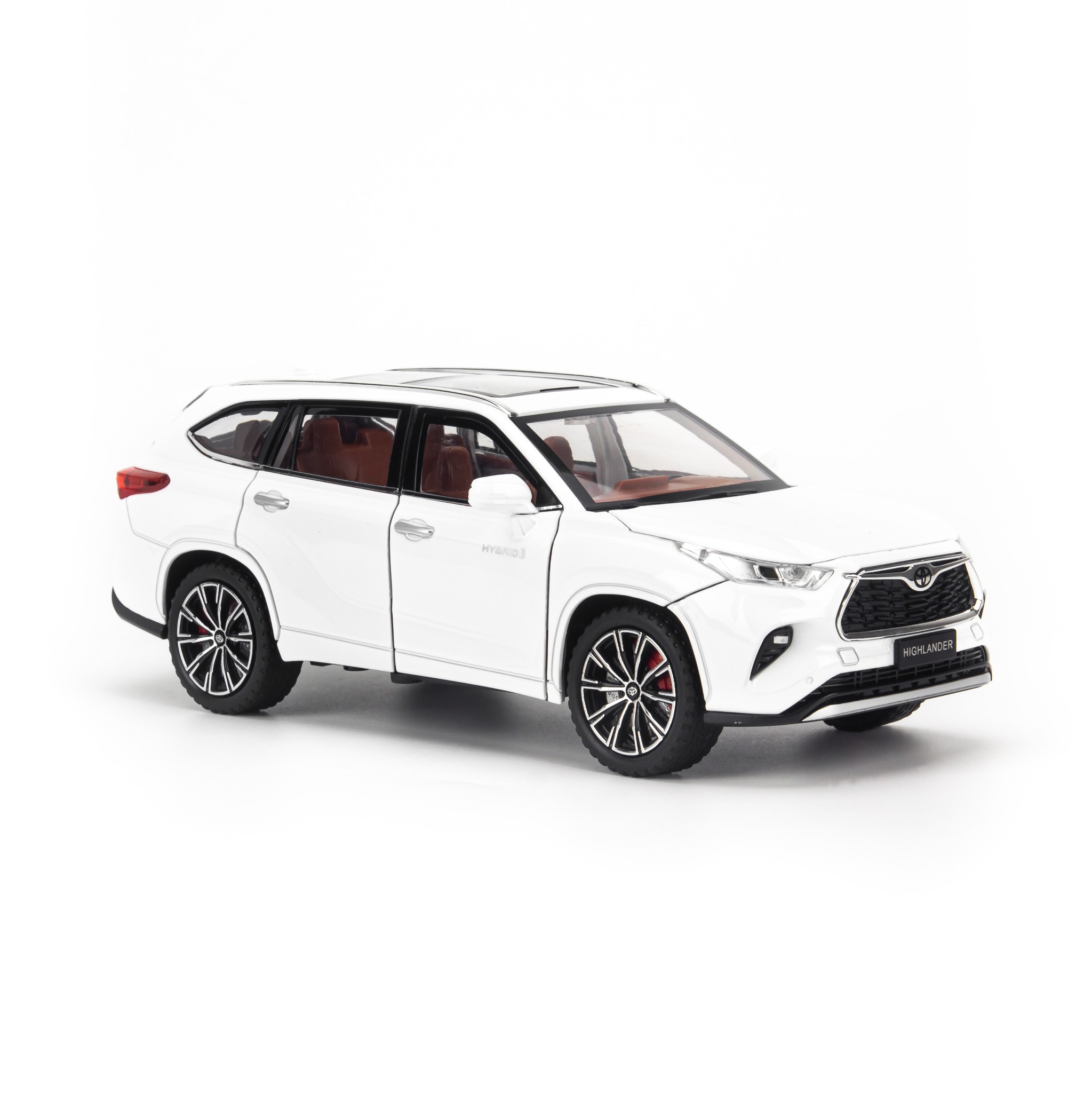 Mô hình xe Toyota Highlander 2021 1:24 Jinlifang – Cửa hàng Toyzone