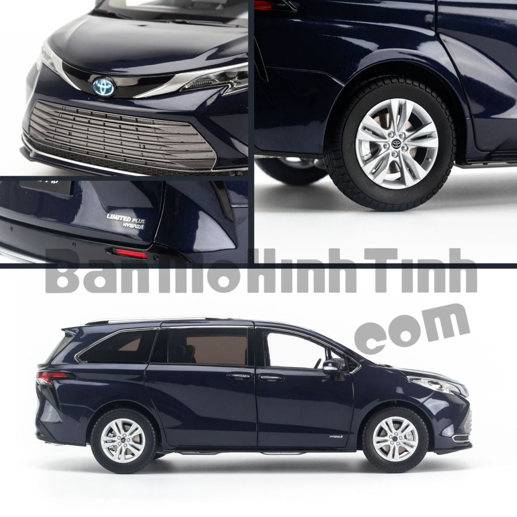Mô hình xe Toyota Sienna 2022 1:18 Dealer – Toyzone.vn