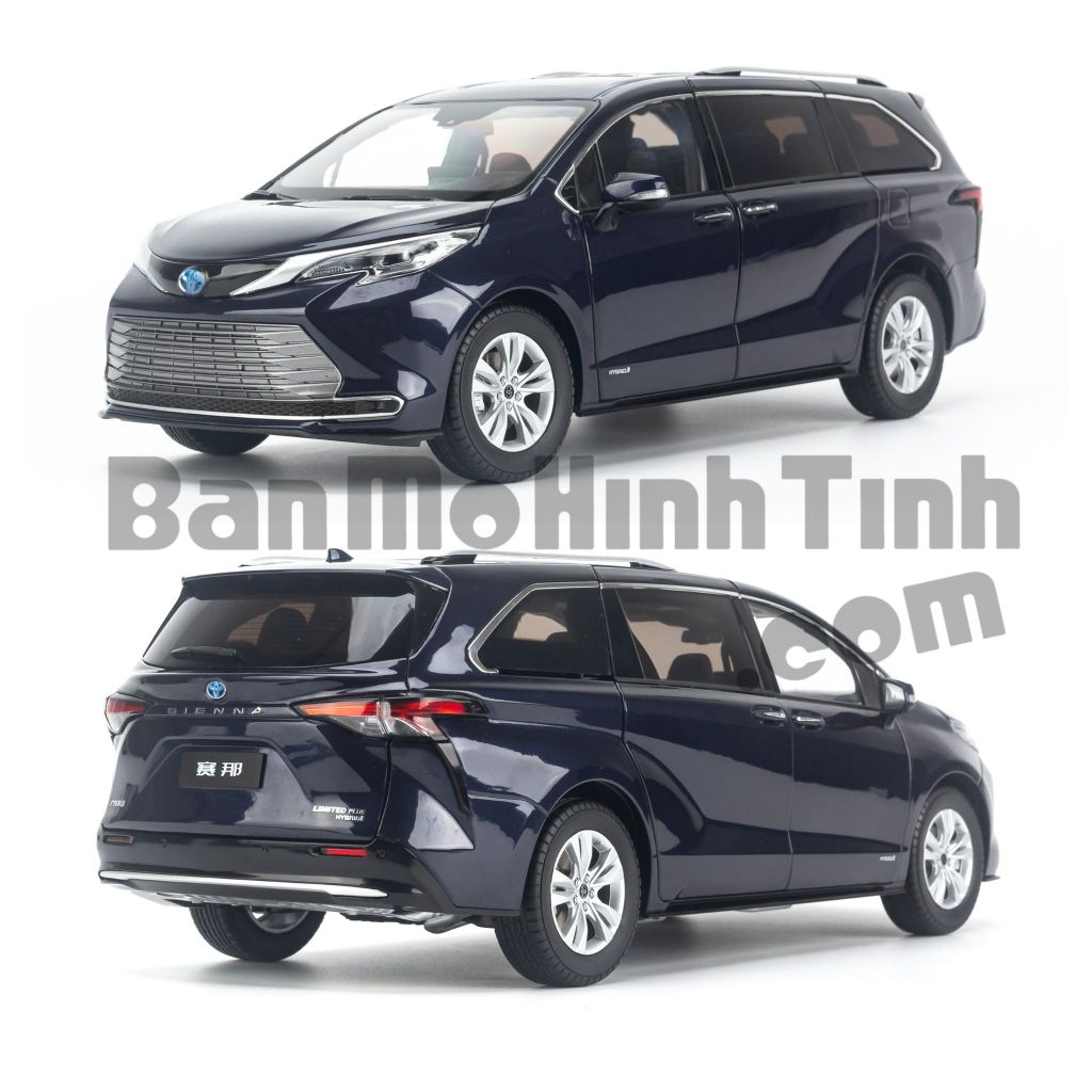 Mô hình xe Toyota Sienna 2022 1:18 Dealer – Toyzone.vn