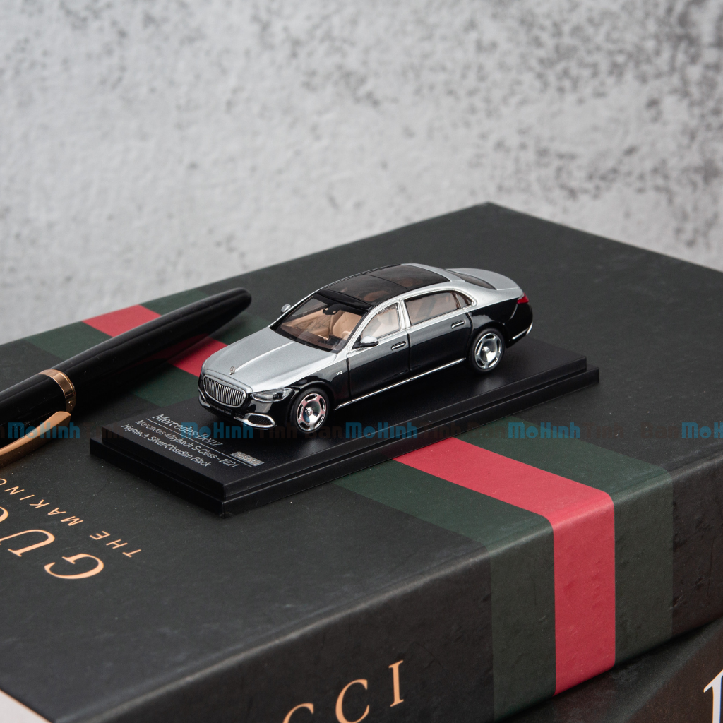 Mô hình xe Mercedes Maybach S680 W223 1:64 Almost Real – banmohinhtinh.com