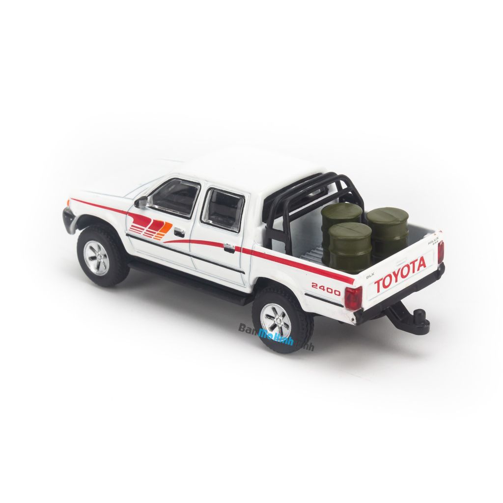 Mô hình xe bán tải Toyota Hilux 1997 1:64 JKM – banmohinhtinh.com