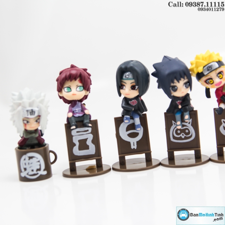 Mô hình nhân vật Set Naruto Shippuden Chibi Tea Cup – Toyzone