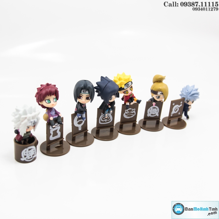 Mô hình nhân vật Set Naruto Shippuden Chibi Tea Cup – Toyzone