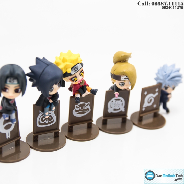 Mô hình nhân vật Set Naruto Shippuden Chibi Tea Cup – Toyzone