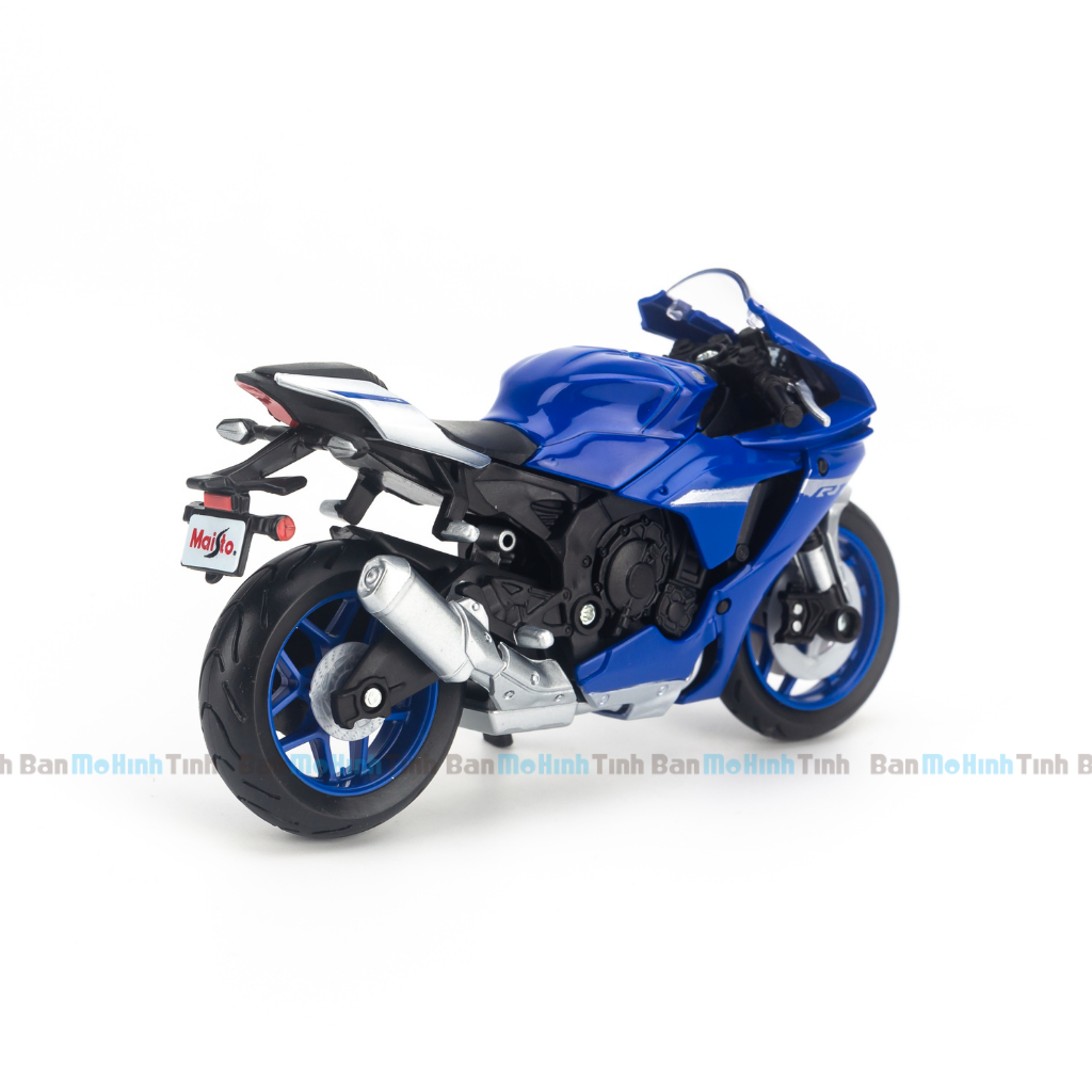 Mô hình mô tô Yamaha YZF-R1 2021 1:18 Maisto 20-21837 – banmohinhtinh.com