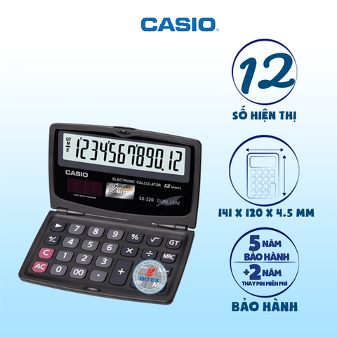 Máy tính Casio MX-12BMáy tính Casio MX-12B – BITEXSHOP