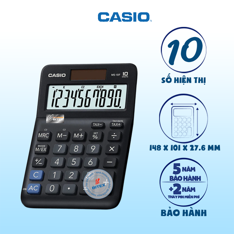 Máy tính Casio MS-10FMáy tính Casio MS-10F – BITEXSHOP
