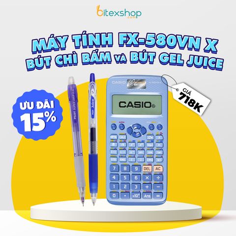 Máy tính Casio fx-580VN XMáy tính Casio fx-580VN X – BITEXSHOP