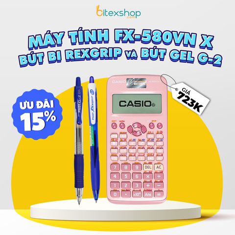 Máy tính Casio fx-580VN XMáy tính Casio fx-580VN X – BITEXSHOP