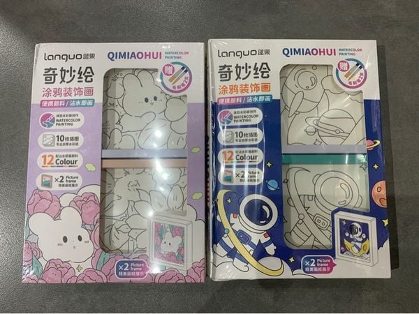 Khung 2 Ảnh Tô Màu – Colormate Art & Craft