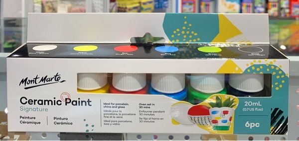 MM Ceramic Liquid Paint 6Pc X 20Ml – Colormate Art & Craft