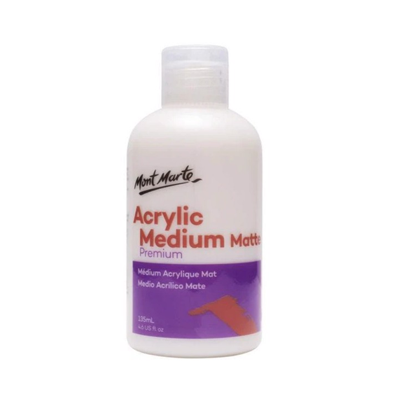 MM Acrylic Medium - Matte 135Mls – Colormate Art & Craft