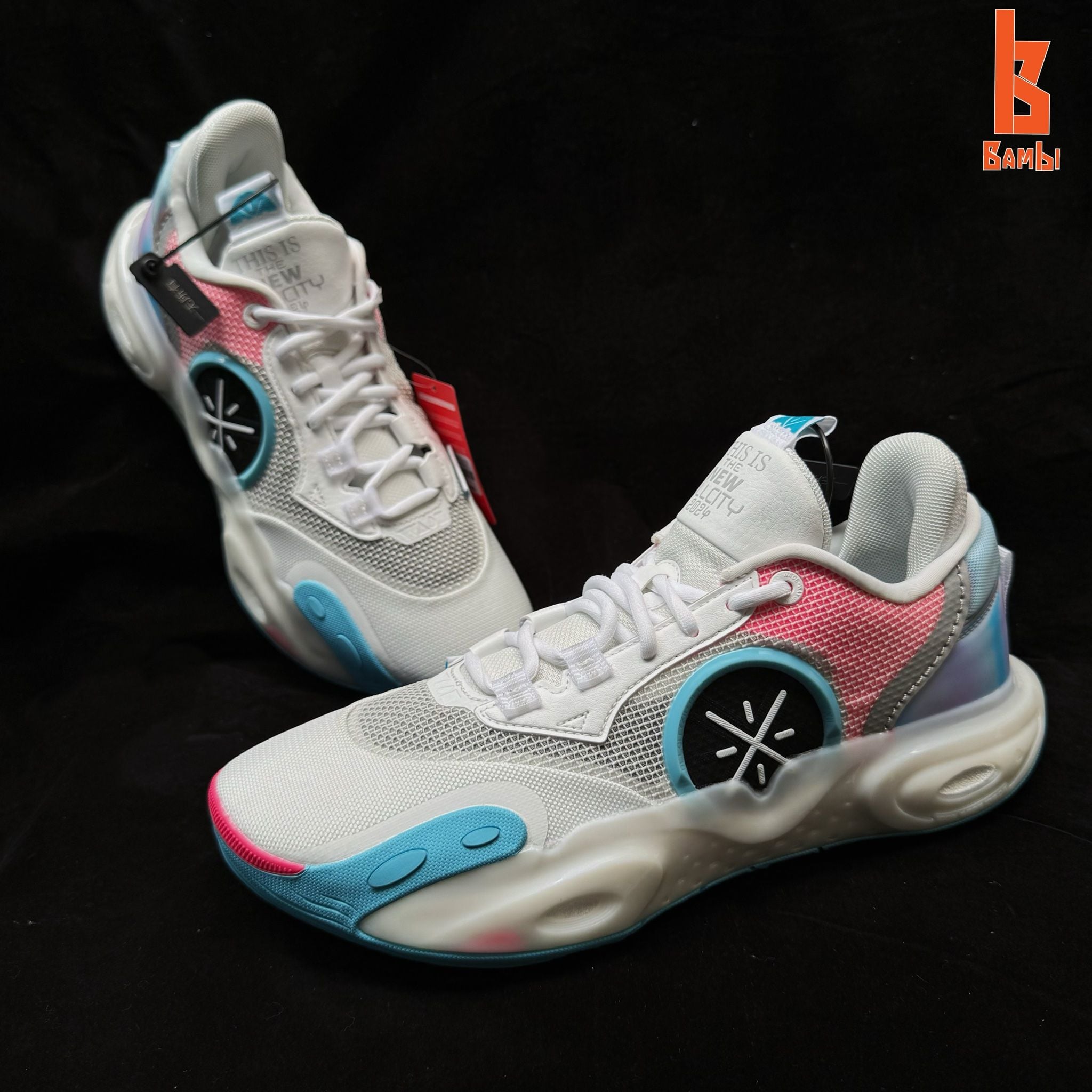 Li-Ning WOW All City 12 “White Blue” – BAMBISHOP