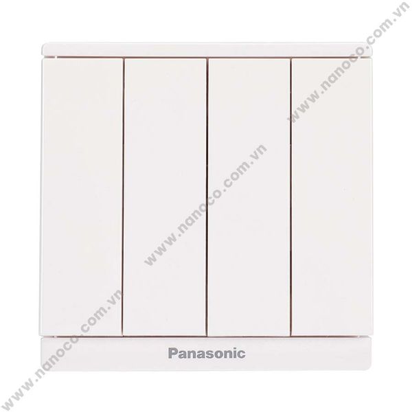 Bộ 4 công tắc C 2 chiều Moderva Panasonic – Đèn LED - Thiết bị điện - Bền bỉ vượt thời gian