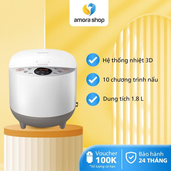 Nồi cơm điện tử Philips HD4515/55 chính hãng BH 24 tháng – AmoraShop ...