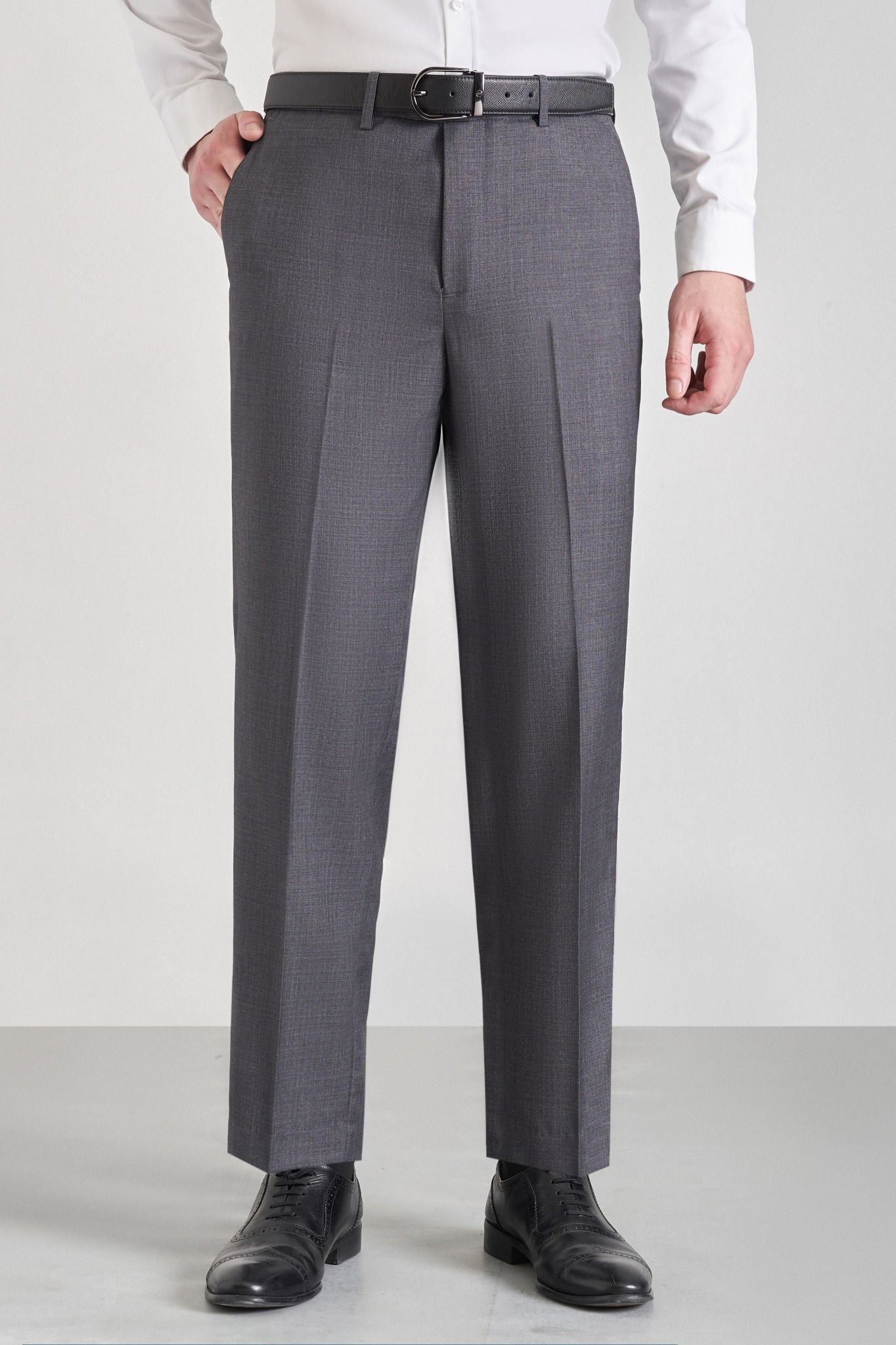 Quần ghi trơn - Q310 – ADAM STORE - Thương hiệu veston may sẵn hàng đầu Việt Nam