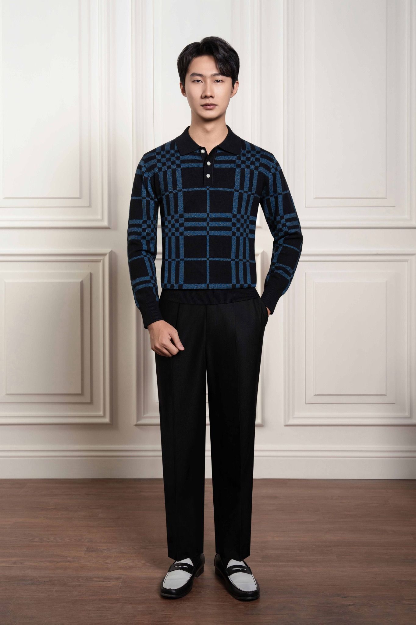 Áo len họa tiết ô vuông - AL083 – ADAM STORE - Thương hiệu veston may ...