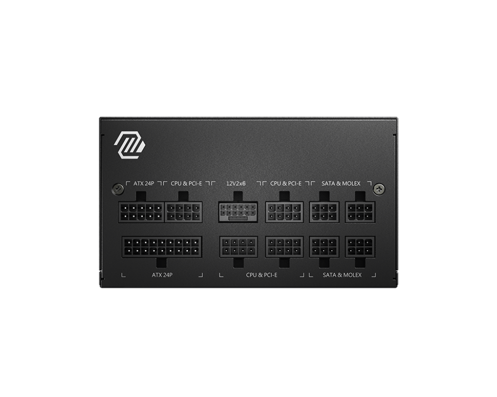 Nguồn máy tính MSI MAG A850GL PCIE5 - 80 Plus Gold - Full Modular (850